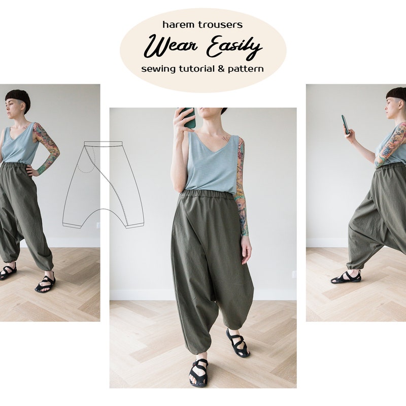 Mens Harem Style Pants - Etsy