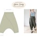 Harem Trousers Pattern and PDF Sewing Tutorial, Size XS - Etsy