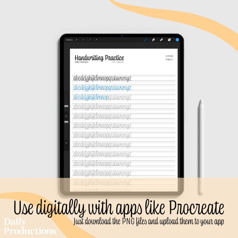 Cursive Handwriting Practice Sheets, Printable, Digital, Handwriting ...