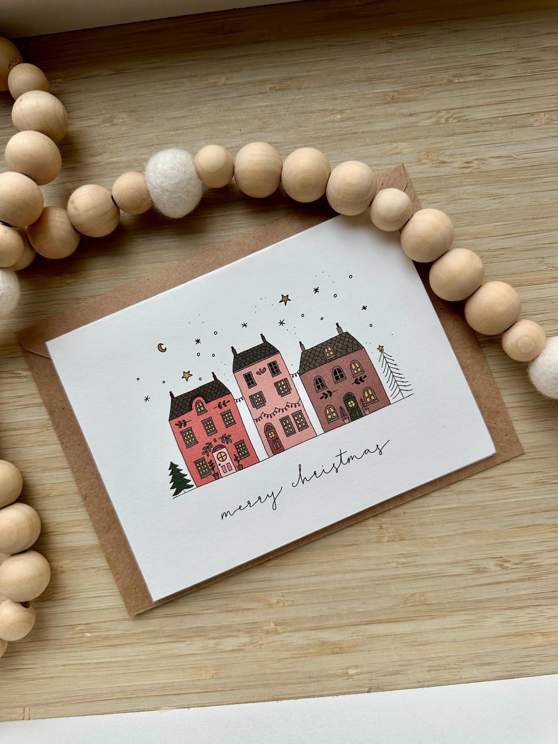 Printable Christmas Card, Instant Digital Download, Print at Home ...