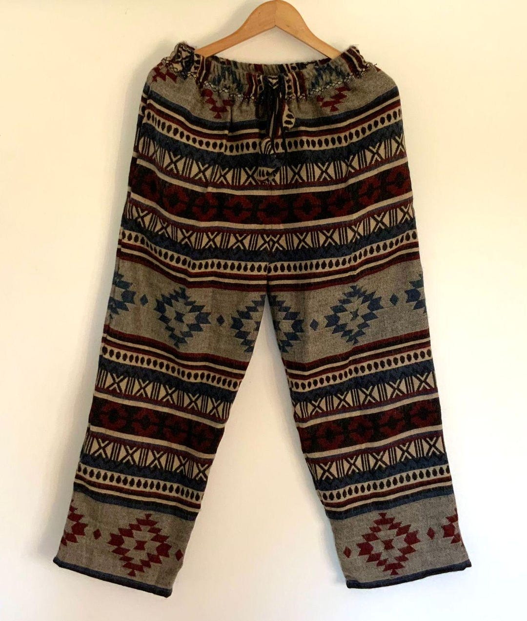 Unisex Tibetan Yak Wool Blend Grey Shade Trousers Perfect for Winter ...