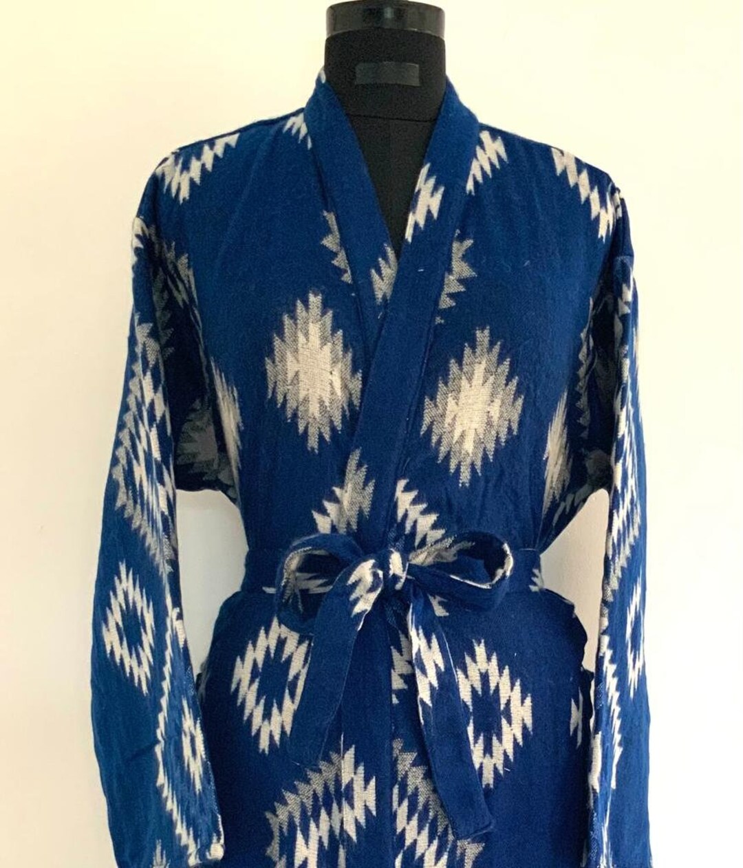 Yak Wool Blend Unisex Kimono/robe,handmade,winter Special,house Robe ...