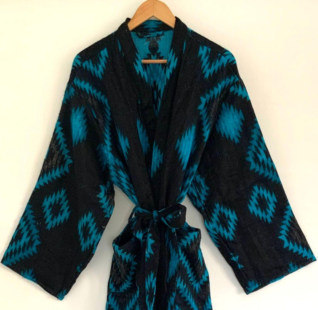 Yak Wool Blend Unisex Kimono/robe,handmade,winter Special,house Robe ...