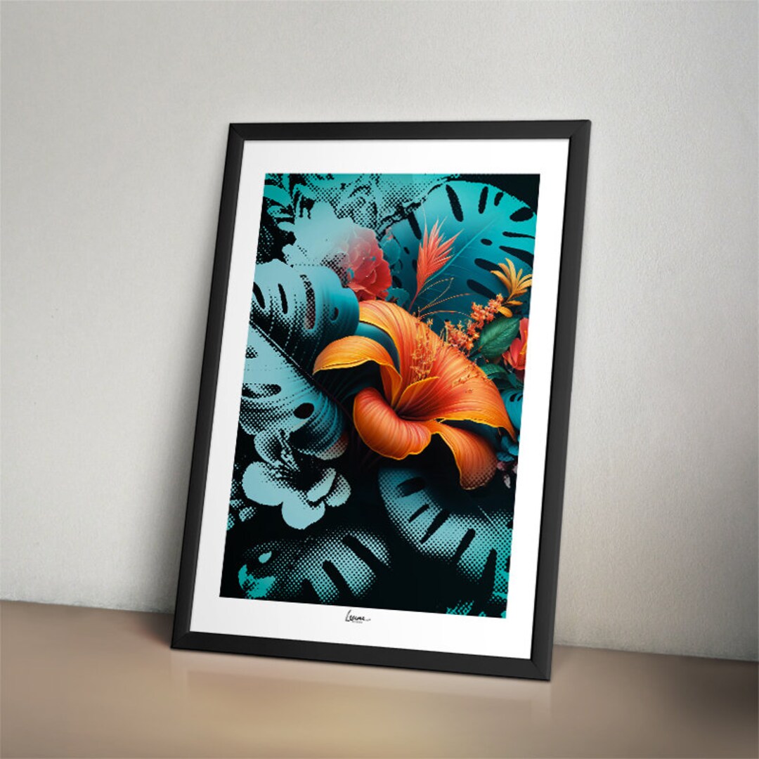 Tropical Poster I Plant Poster I Vegetable - Etsy