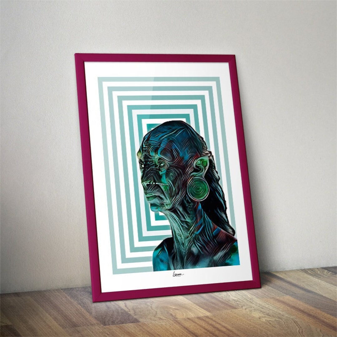 Alien Poster I Extra Terrestrial I UFO - Etsy