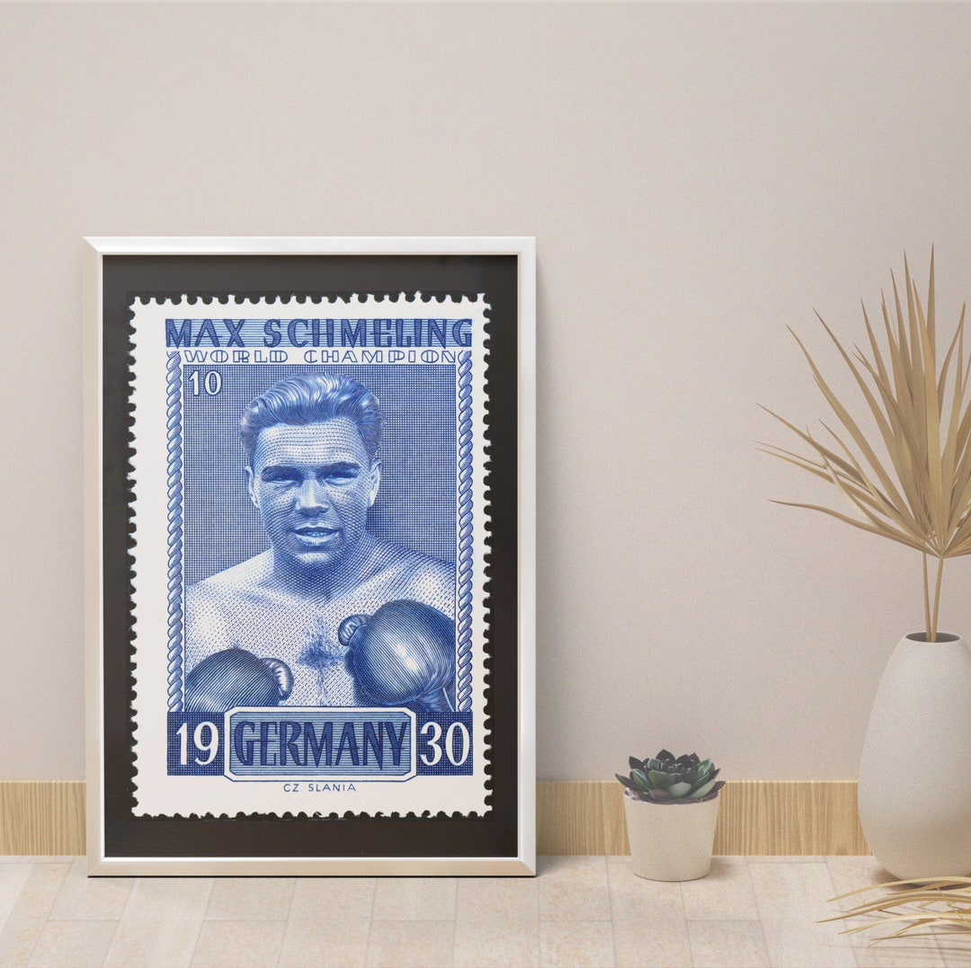 Boxing Poster Max SCHMELING I World Champion - Etsy