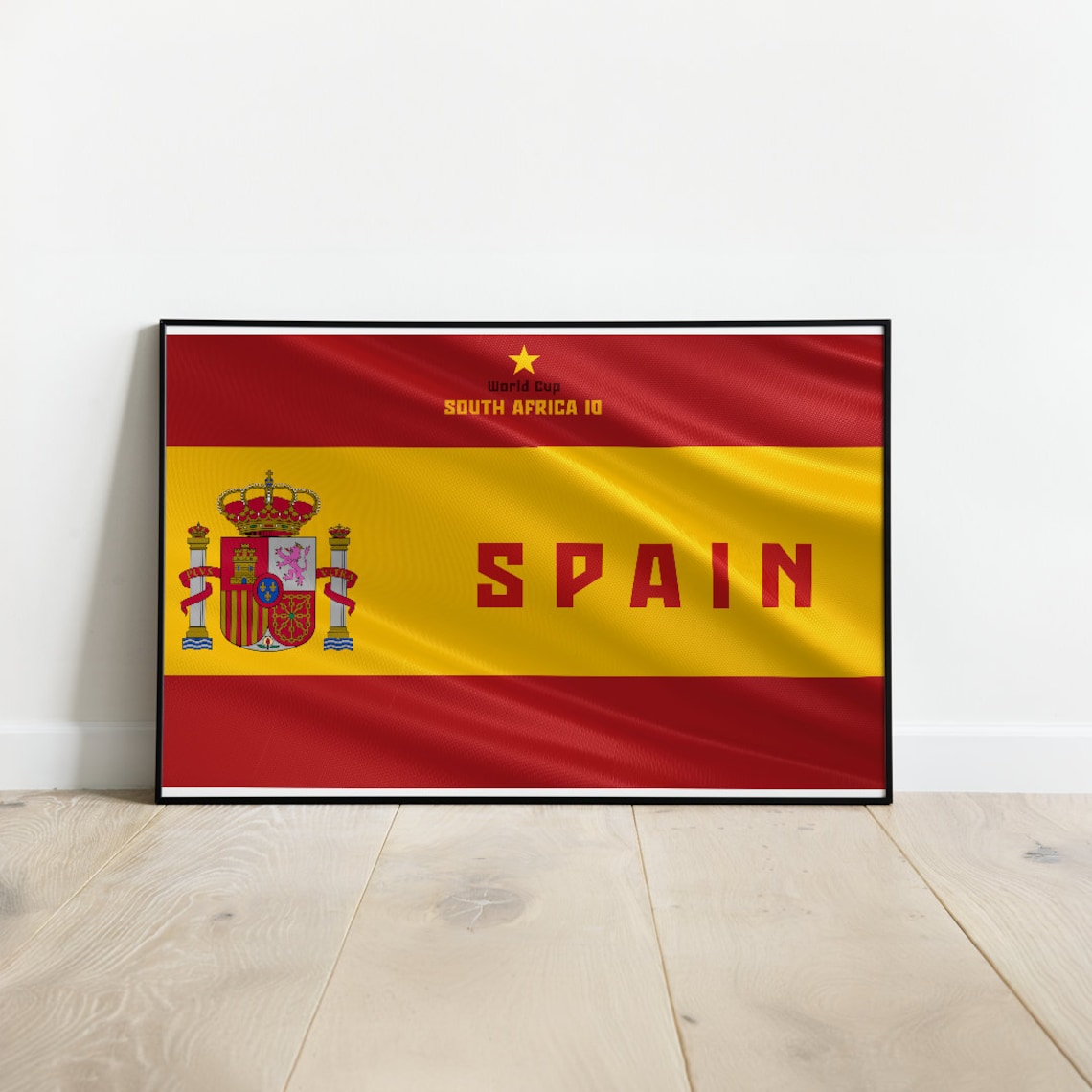Spain Flag Poster I Spanish Flag - Etsy