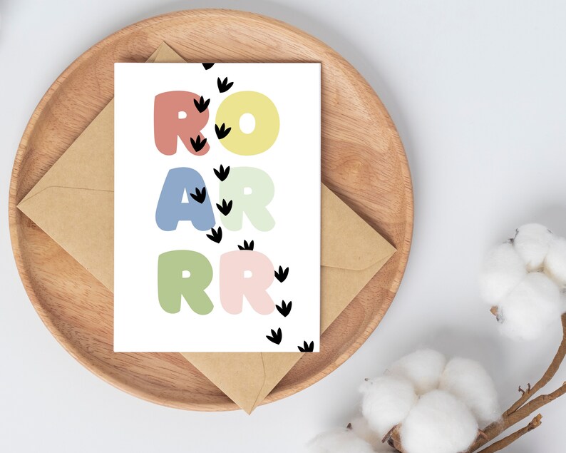 Dinosaur Print Dino Printable 3 Poster Set Boys Room Wall Art Decore ...