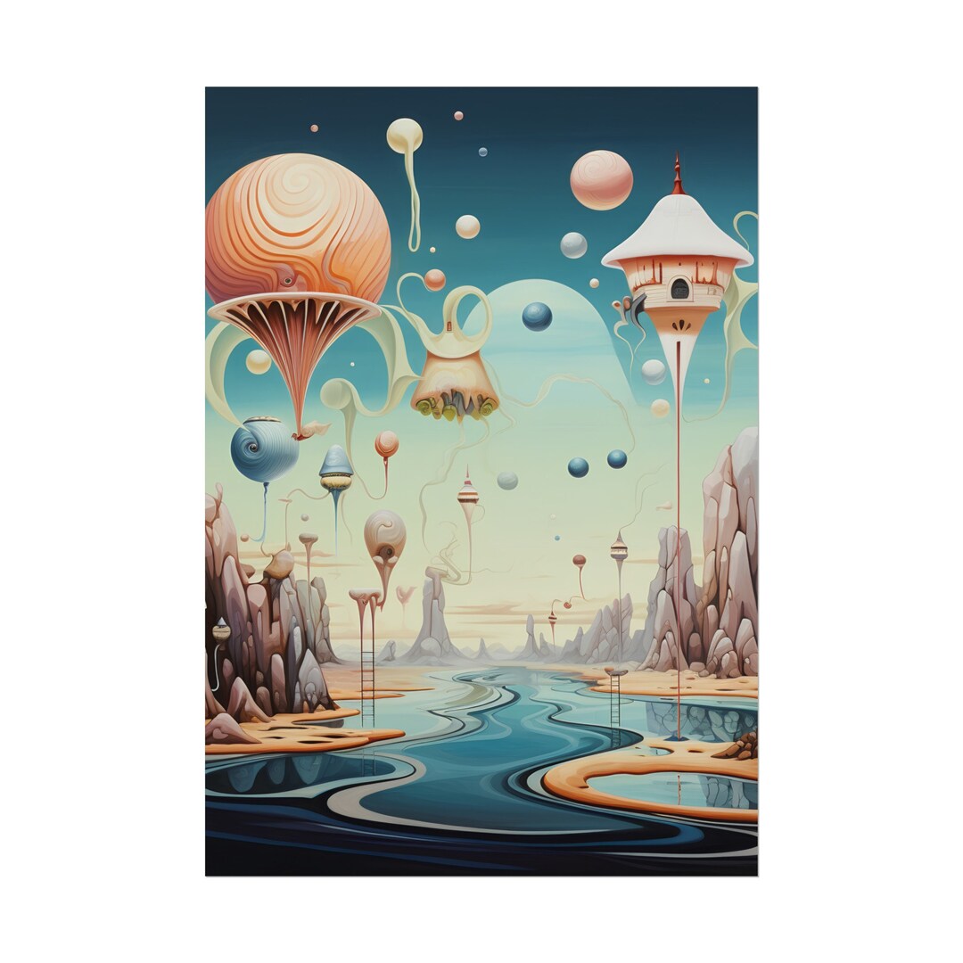 Surreal Levitation:salvador Dali Inspiration Bring a Dreamlike Scene ...