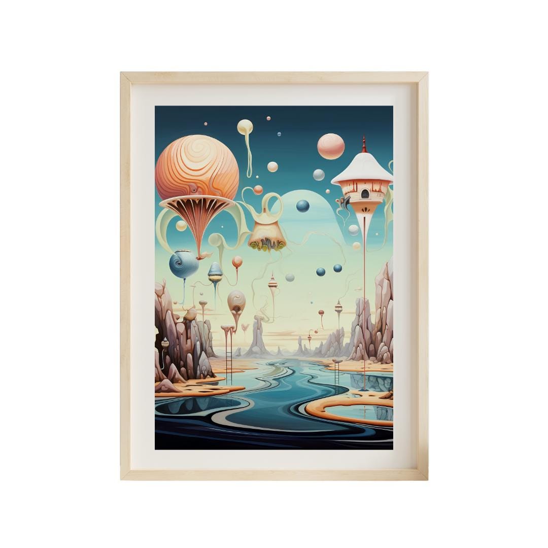 Surreal Levitation:salvador Dali Inspiration Bring a Dreamlike Scene ...