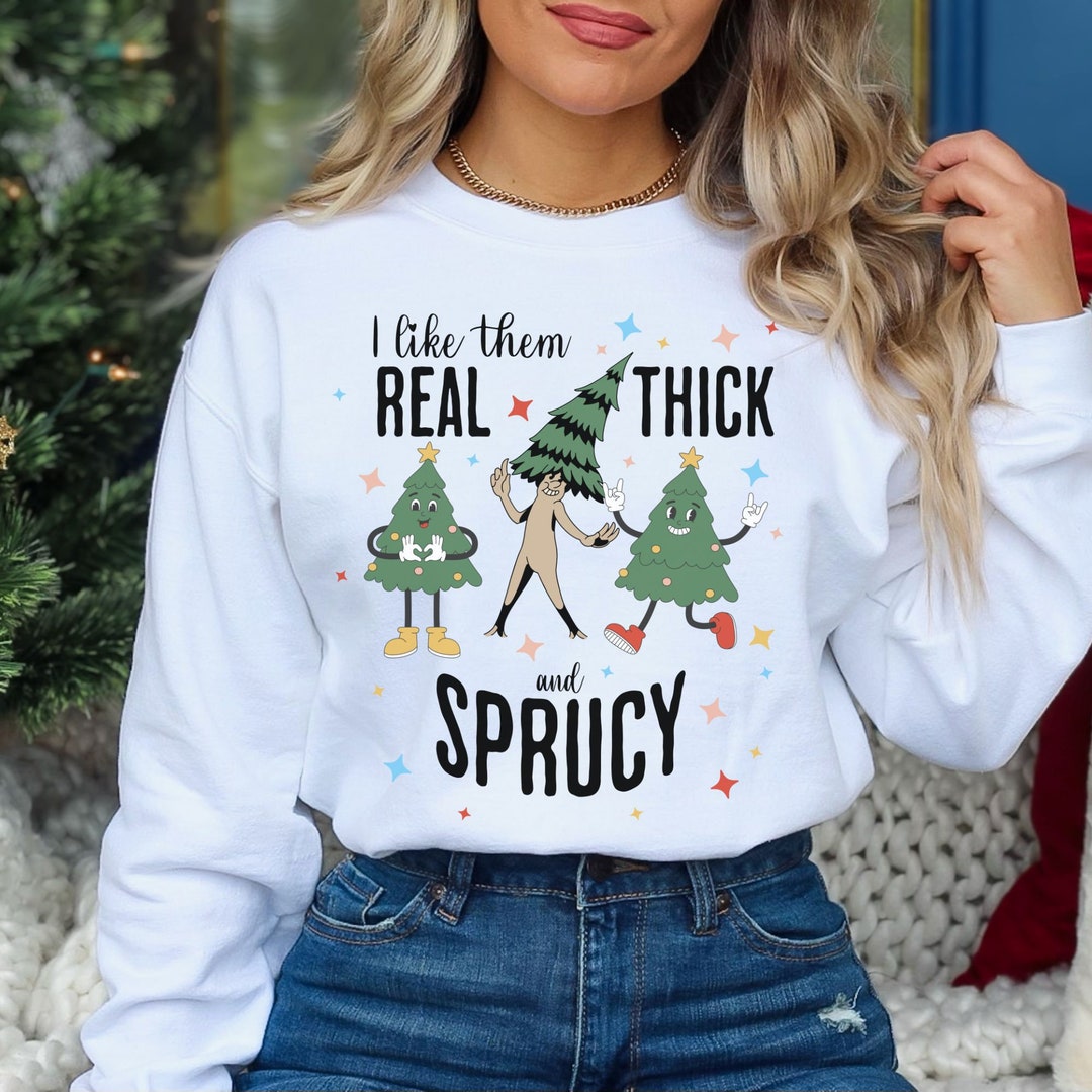 Funny Holiday Tree Sweatshirt, Christmas Sweatshirt, Christmas Tree ...