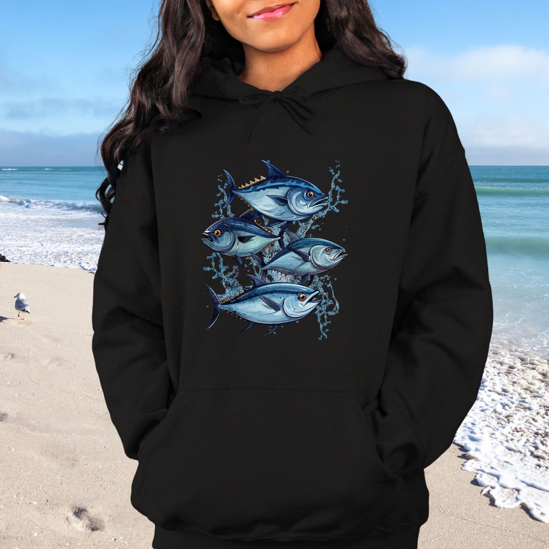 Offshore Bluefin Tuna Sweatshirt, Offshore Hoodie, Bluefin Tuna Hoodie ...