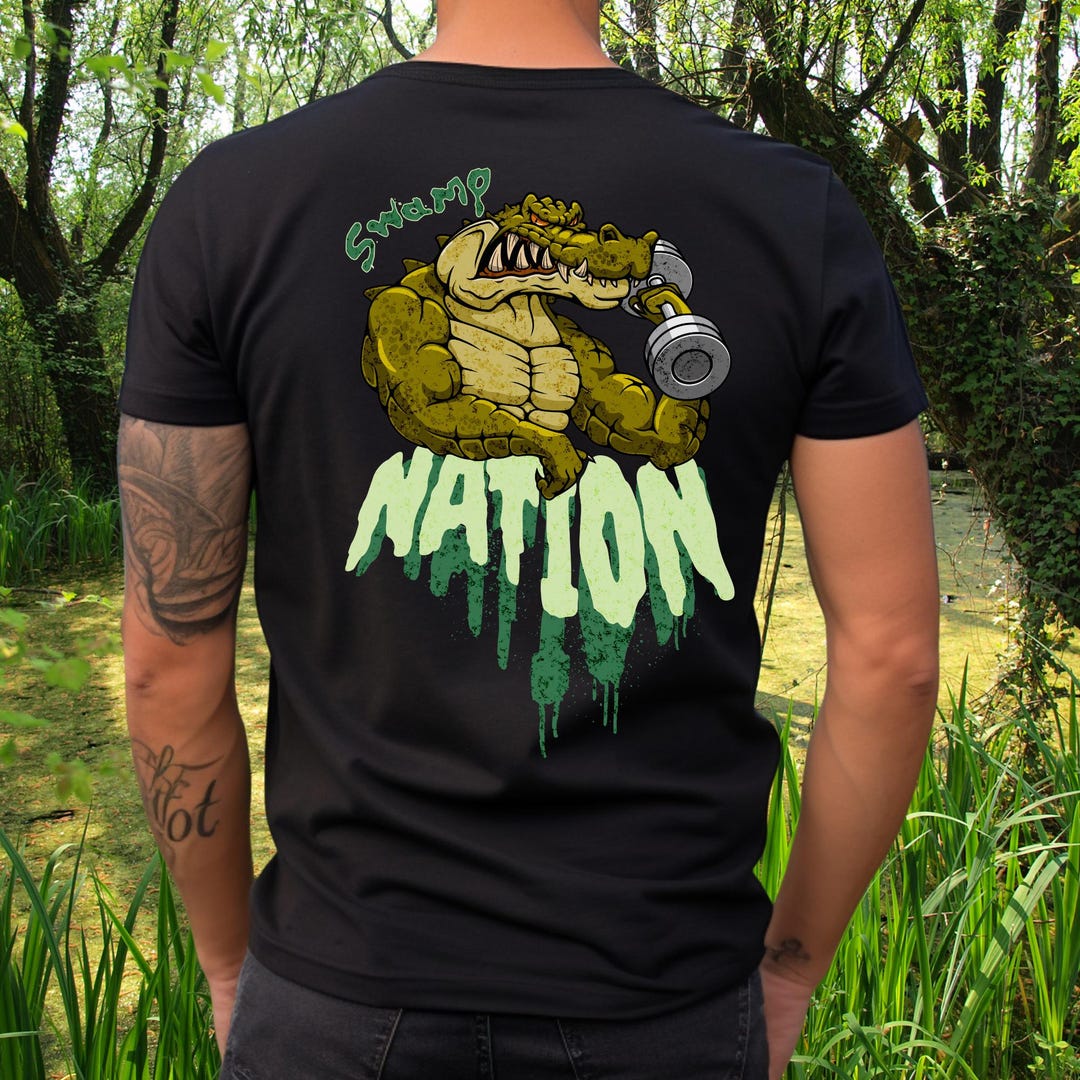 Alligator Swamp, Gator T-shirt, Swamp Tee, Alligator Tshirt, Swamp ...