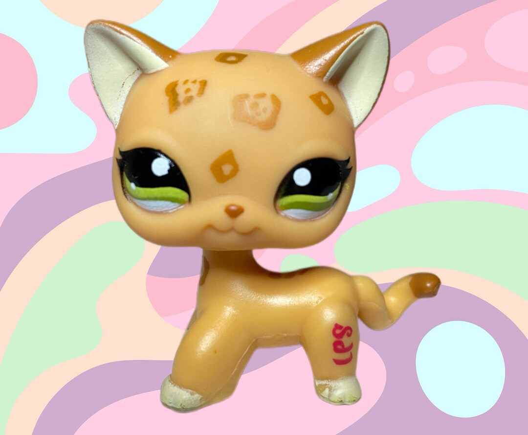 Authentic Rare Littlest Pet Shop Cat Shorthair 1120 - Etsy