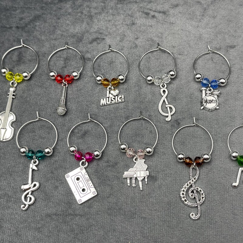 Musical Charms - Etsy UK
