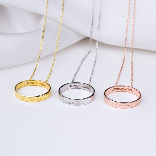 Hidden Message Necklace - Etsy