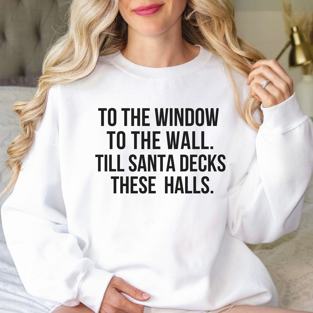Funny Christmas Sweatshirt, Funny Santa Shirt, Funny Christmas Shirts ...