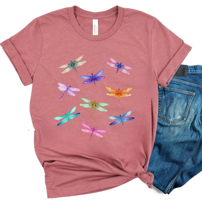 Dragonflies Shirt, Dragonfly Shirt,dragonflies, Dragonfies T-shirt ...