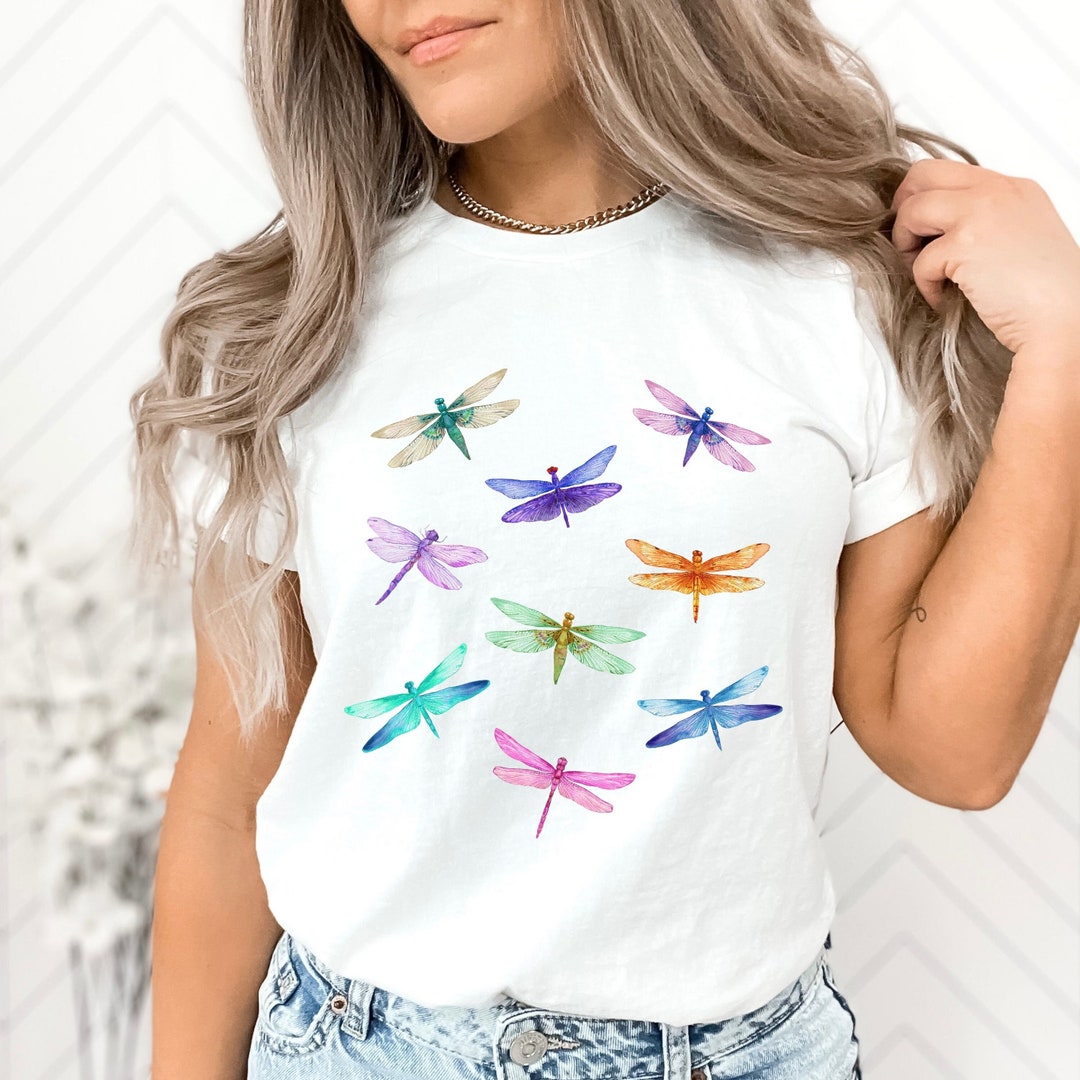 Dragonflies Shirt, Dragonfly Shirt,dragonflies, Dragonfies T-shirt ...