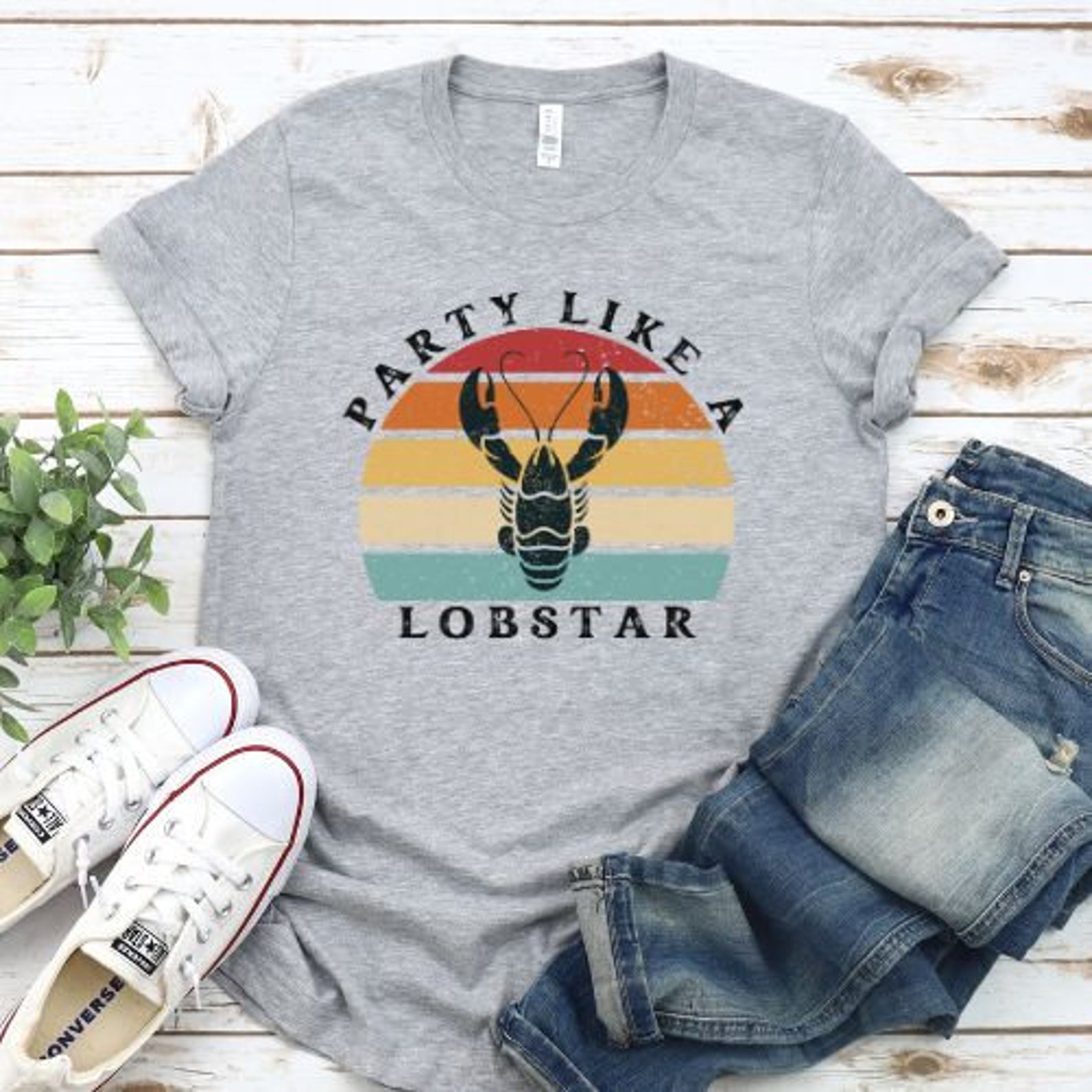 Party Like A Lobstar, Lobster Shirt, Maine Lobster Shirt, Funny Lobster ...