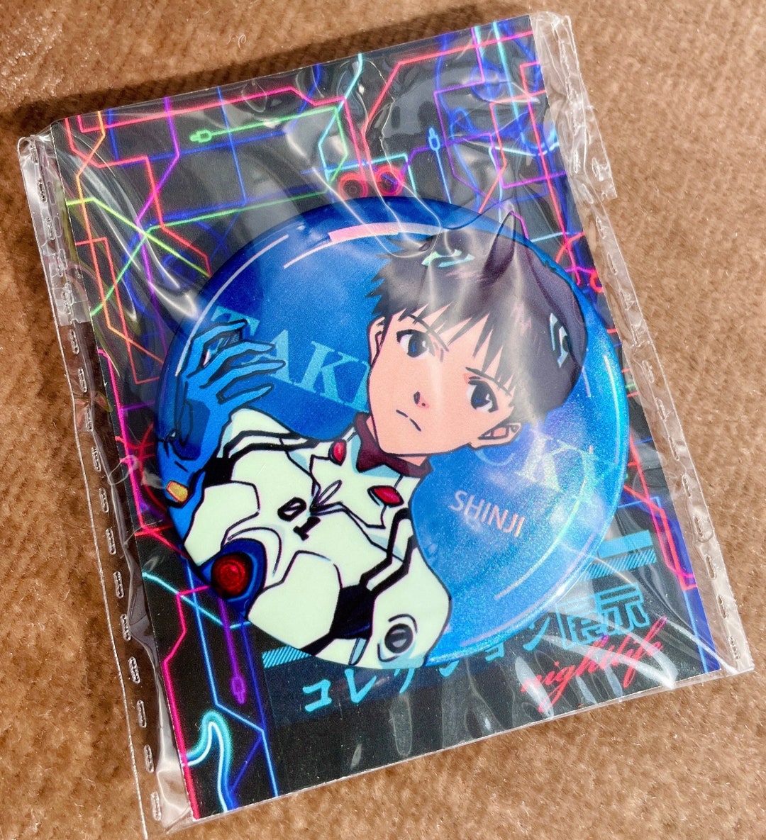 Japanese Manga TV Animation Anime Evangelion Character Jewel Flash Can ...