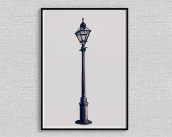 Vintage Streetlight Lamp - Etsy