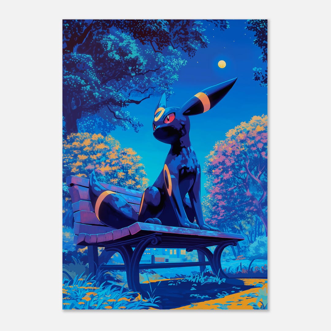 Umbreon, Pokemon, Pop Art, Video Game Poster, Anime Poster, Printable ...