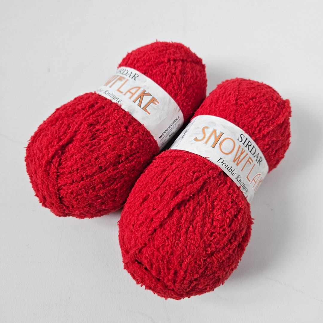Sirdar Snowflake Double Knitting Yarn, 100% Polyester, 50 Grams ...