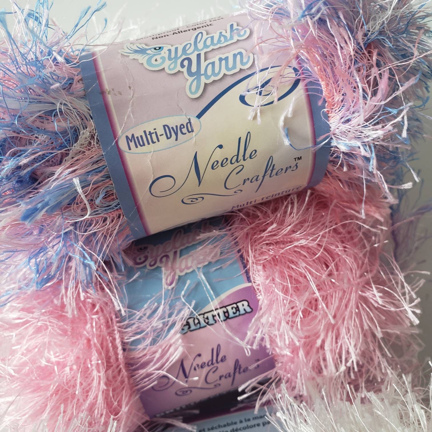 Glitter Eyelash Yarn