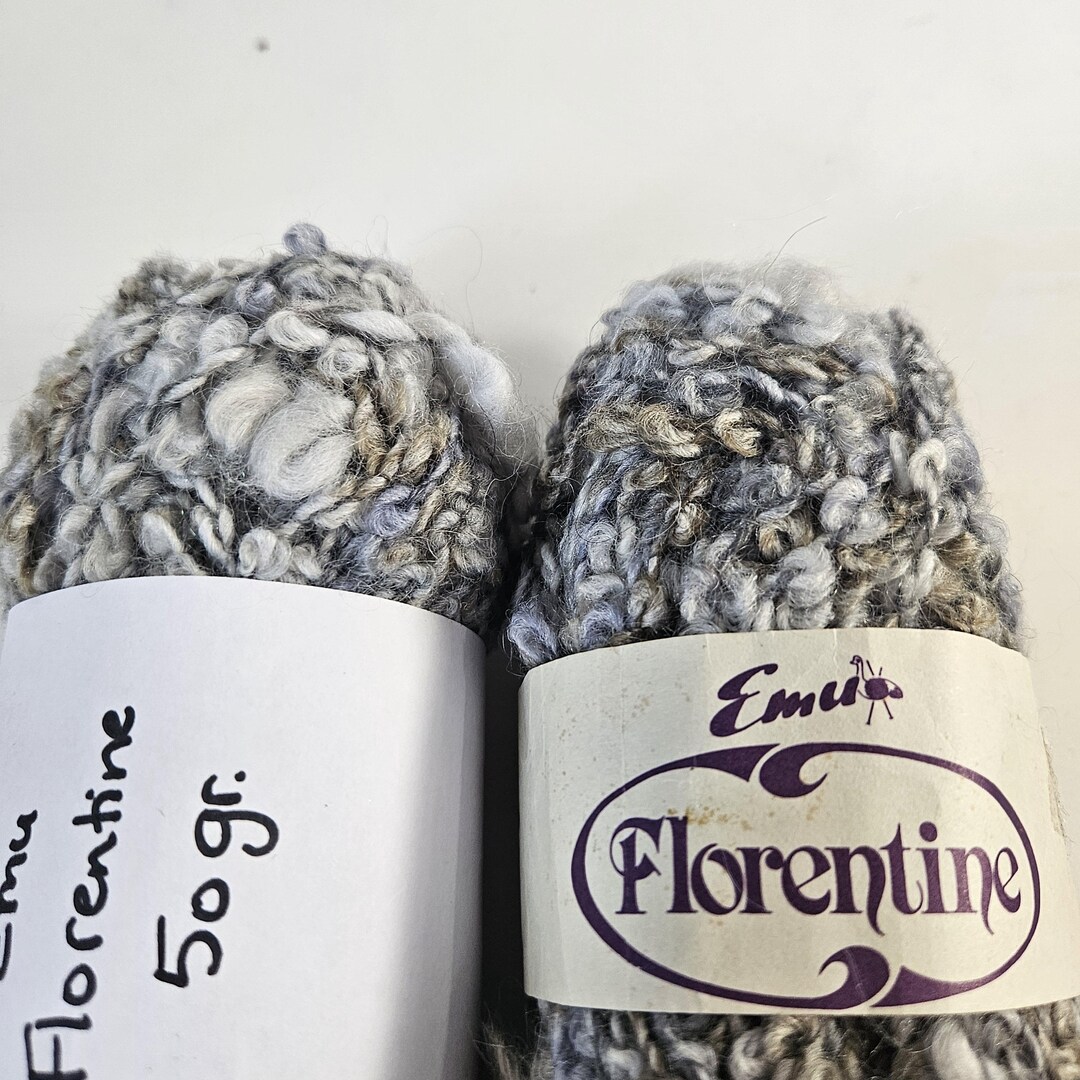 Emu Florentine Yarn, Wool/acrylic/nylon Blend, 50 Grams, Super Bulky ...