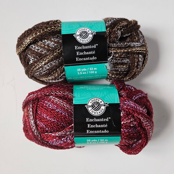 Discontinued Loops and Threads Yarn - Etsy