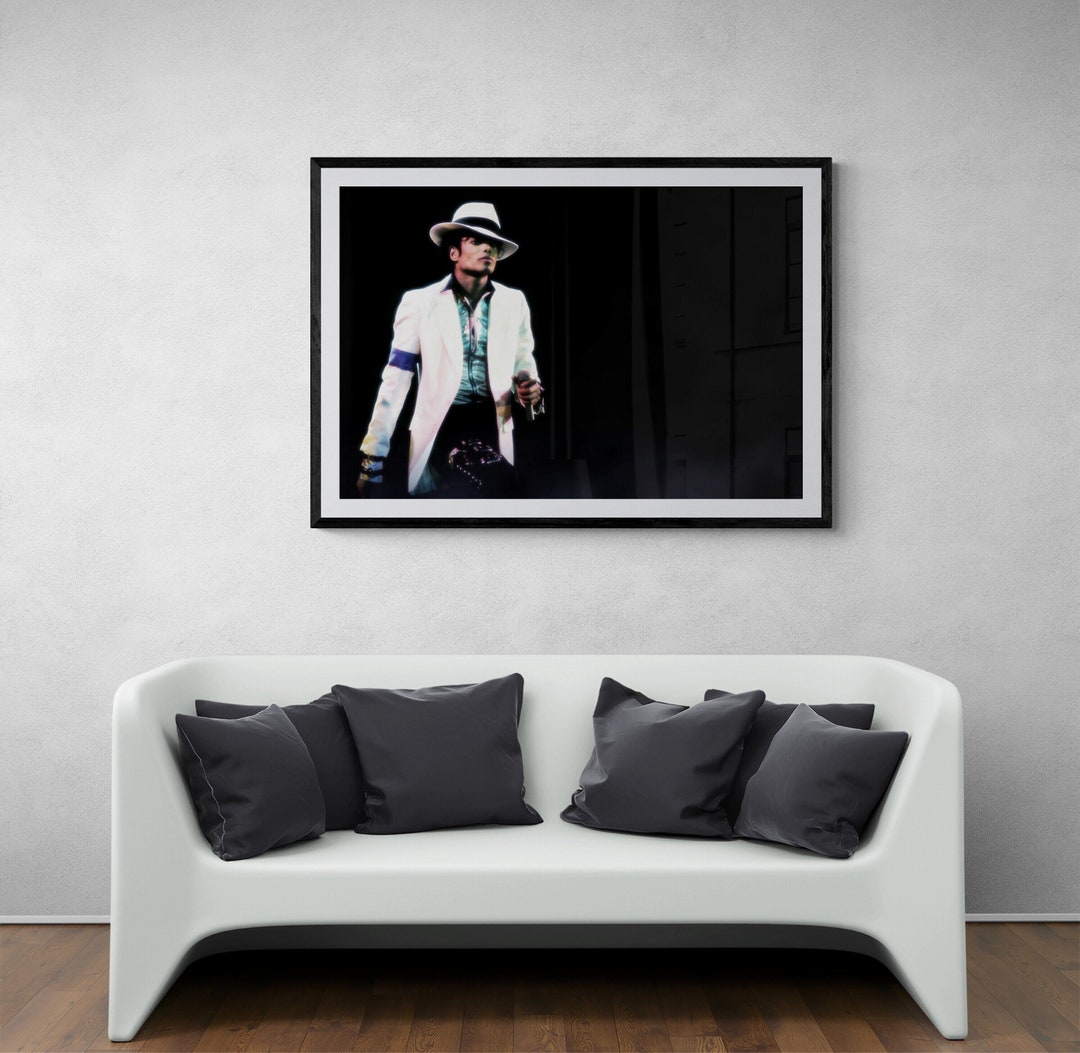 Michael Jackson Poster | Print/canvas | Framed/unframed - Etsy