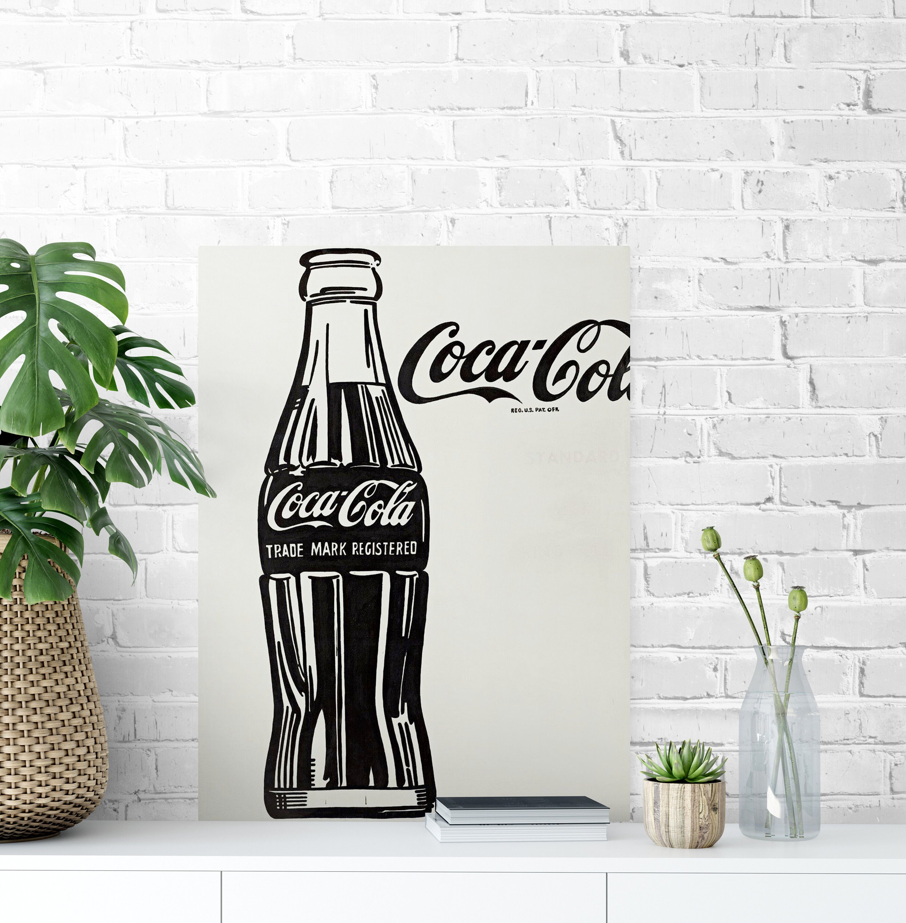 Coca Cola [3] by Andy Warhol | Print/canvas | Framed/unframed - Etsy