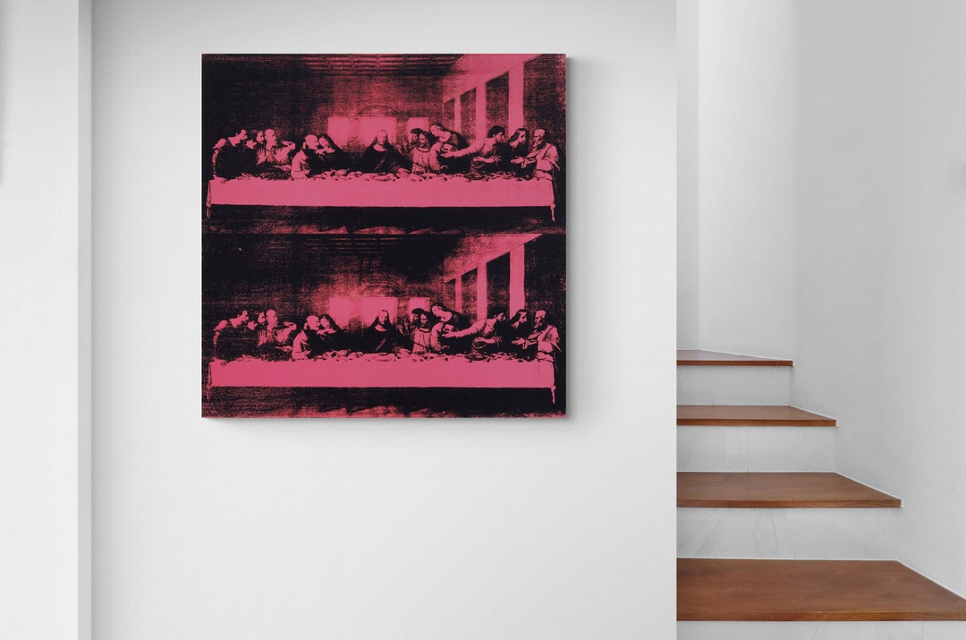 The Last Supper by Andy Warhol | Print/canvas | Framed/unframed - Etsy