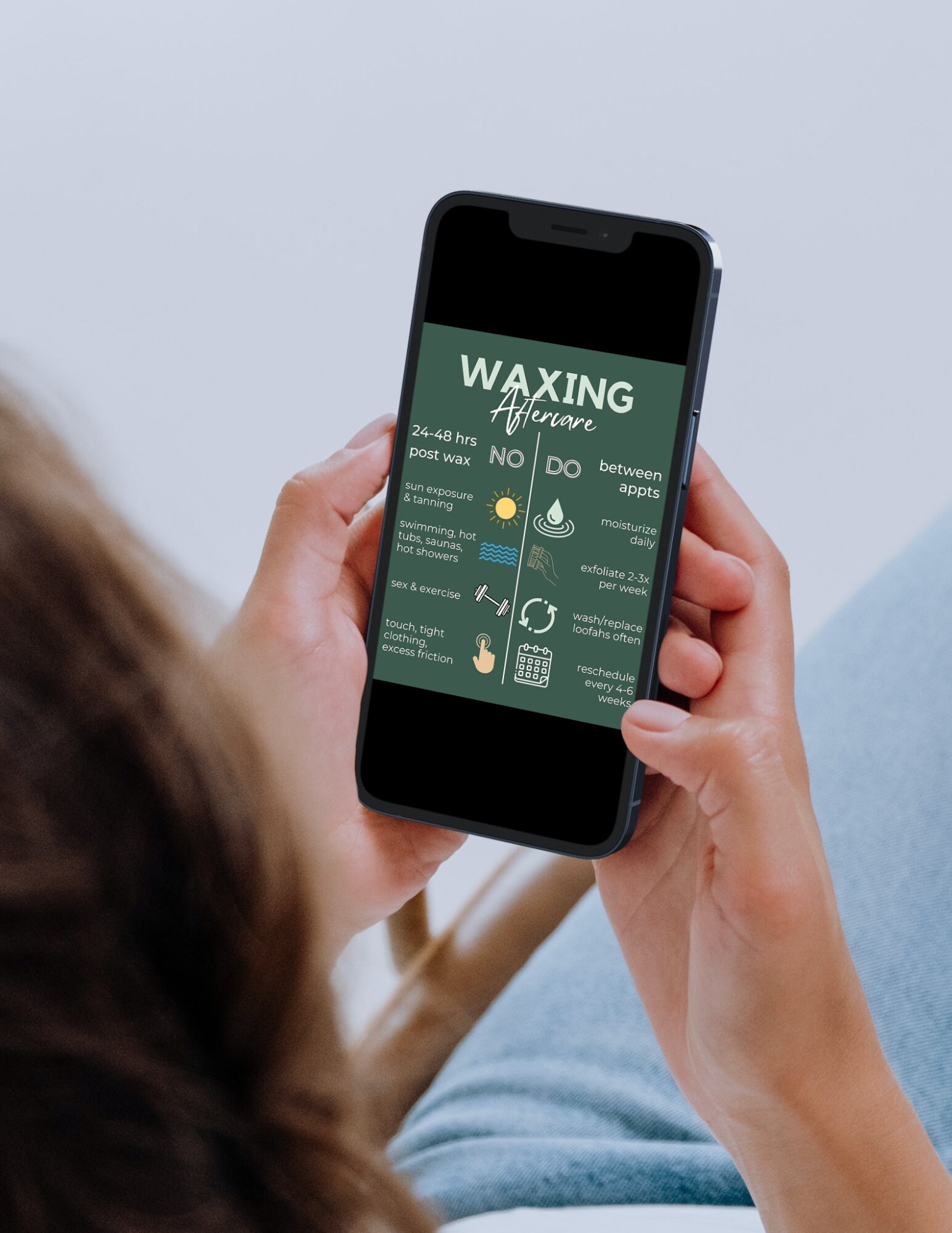 Waxing Aftercare Card - Etsy