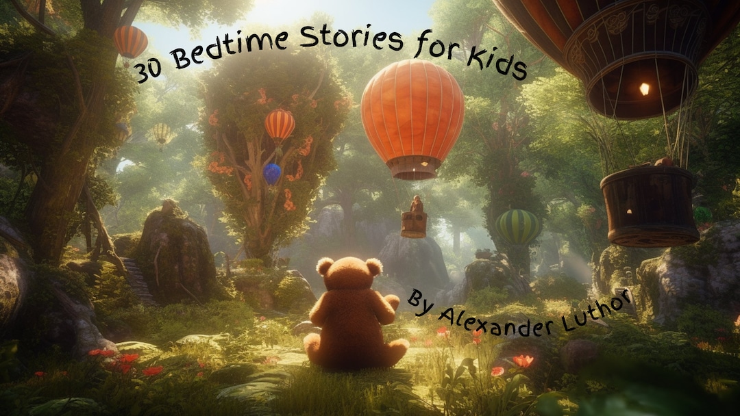 30 Bedtime Stories for Kids, Digital E-book for Children - Etsy