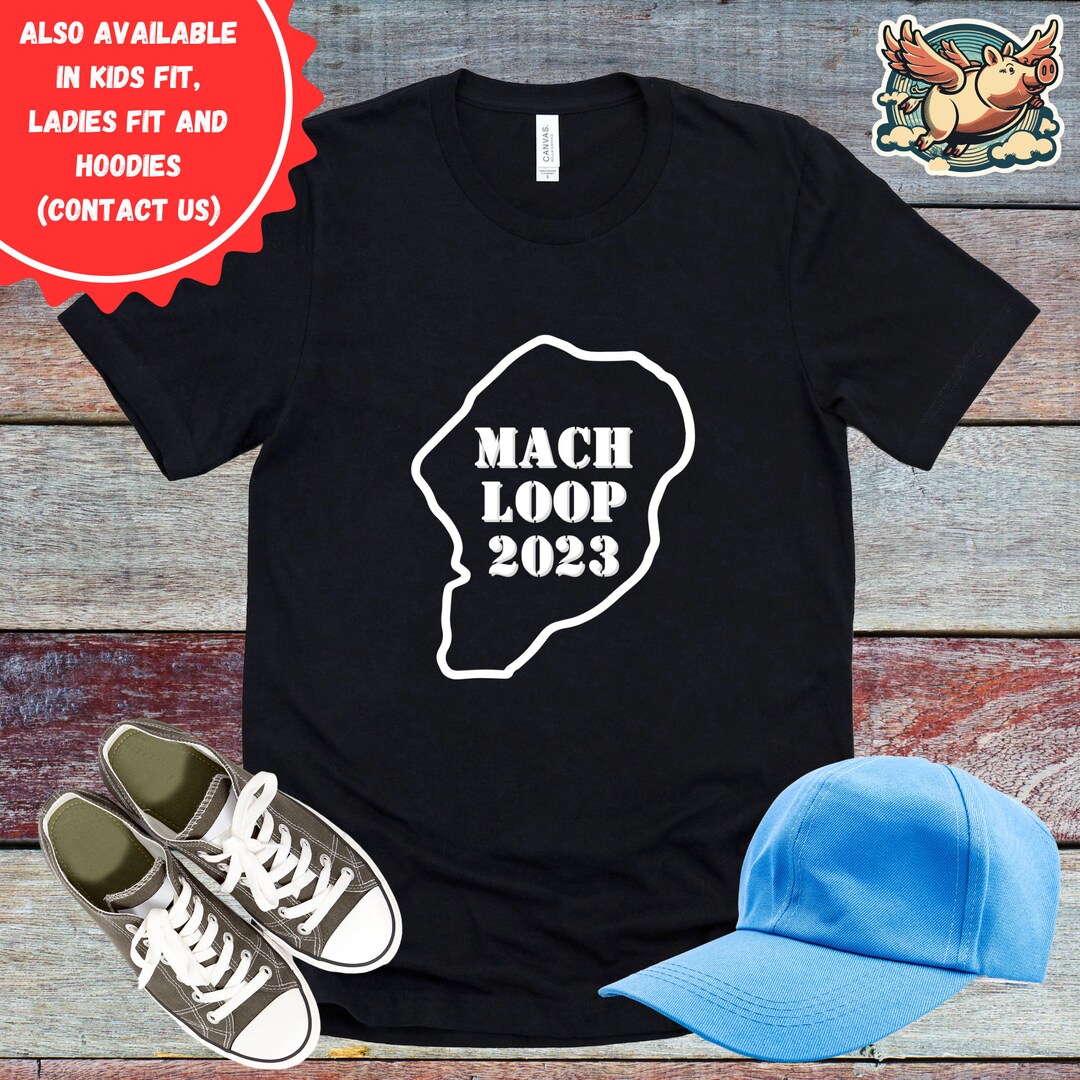 Mach Loop 2023 T-shirt Mac Loop Tshirt Unisex T Shirt Gift Tee Aviation ...