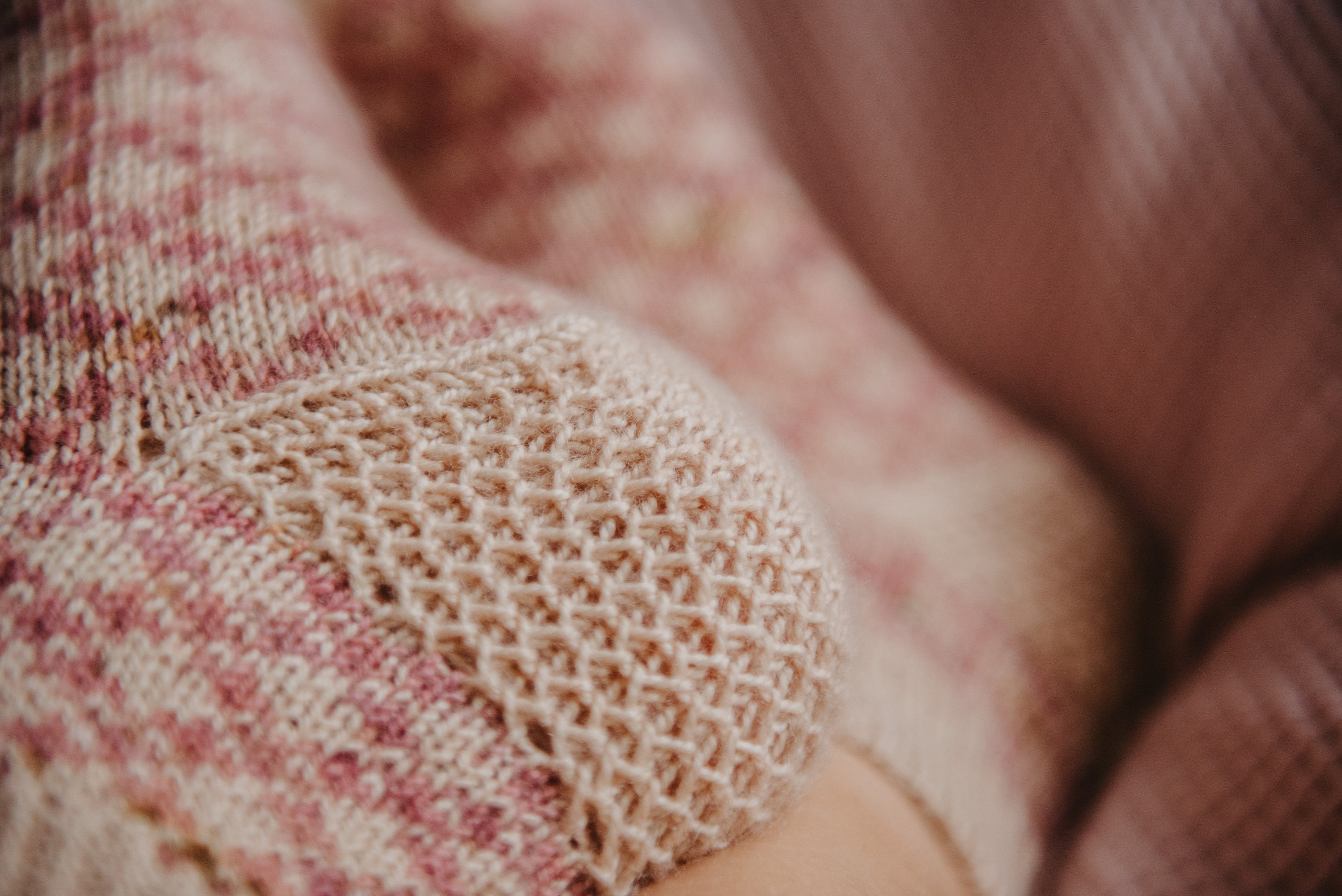 Stranded Colorwork Toe up Cute Knit Pattern Socks Sock Knitting Pattern ...