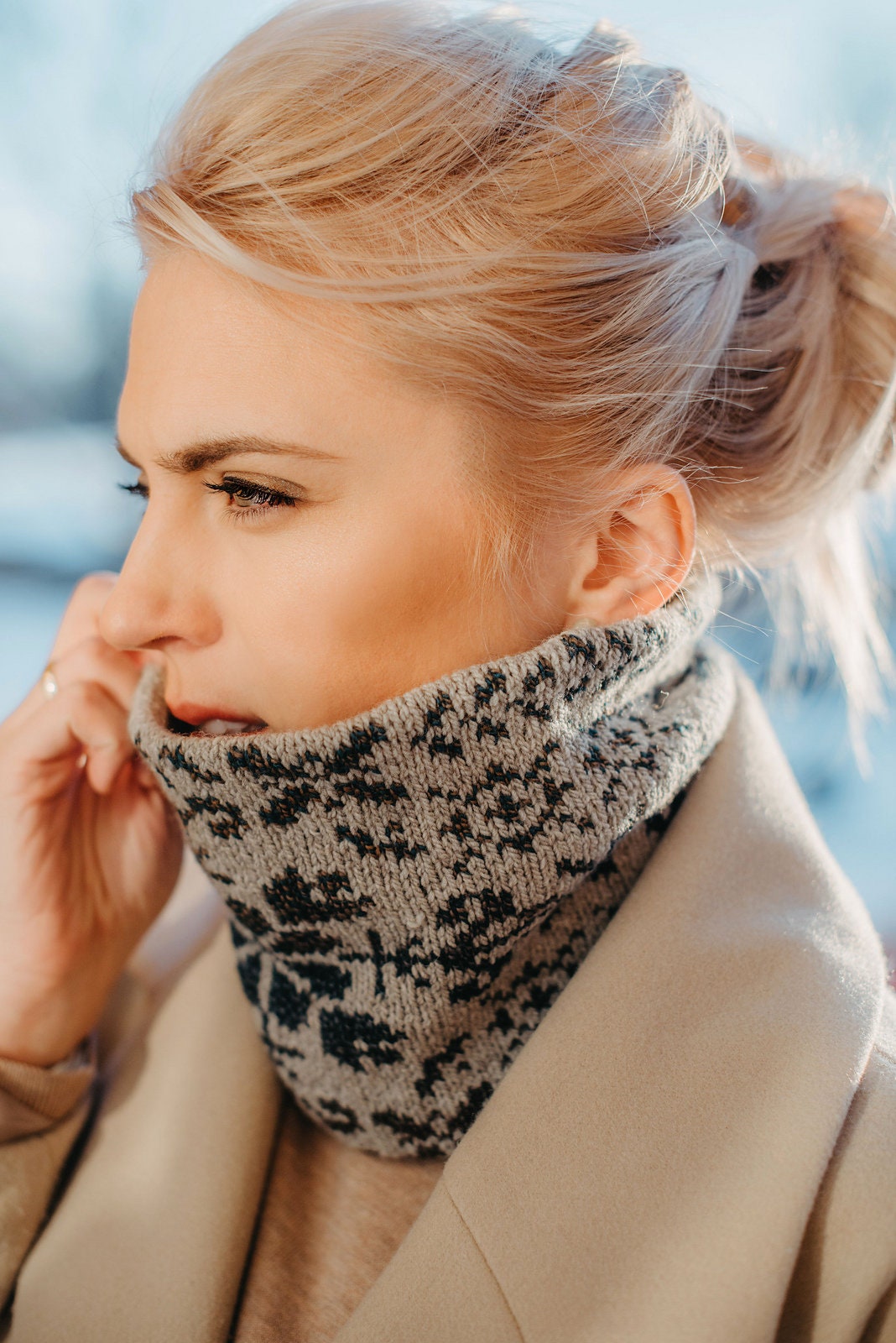 A Thousand and One Suns Cowl | Stranded Colorwork Knitting Pattern ...
