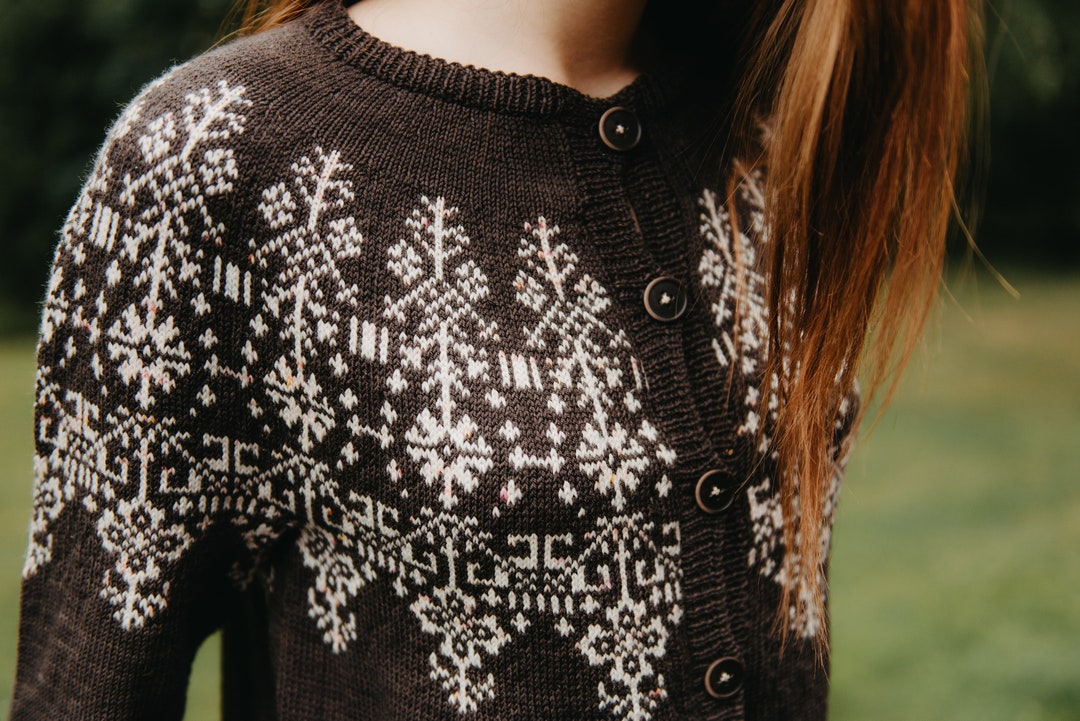 Stranded Colorwork Knitting Pattern | Yoke Sweater | Womens Knits ...