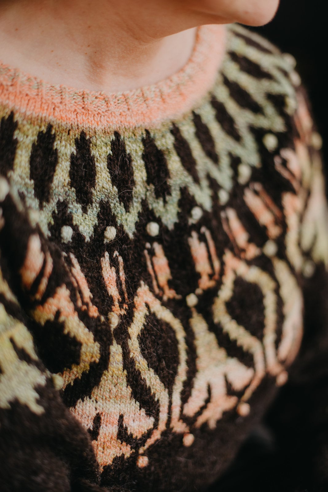 Ladies Sweater Knitting Pattern Stranded Colorwork Top - Etsy