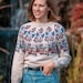 Sweater Knitting Pattern | Stranded Colorwork | Top Down Yoke Sweater ...