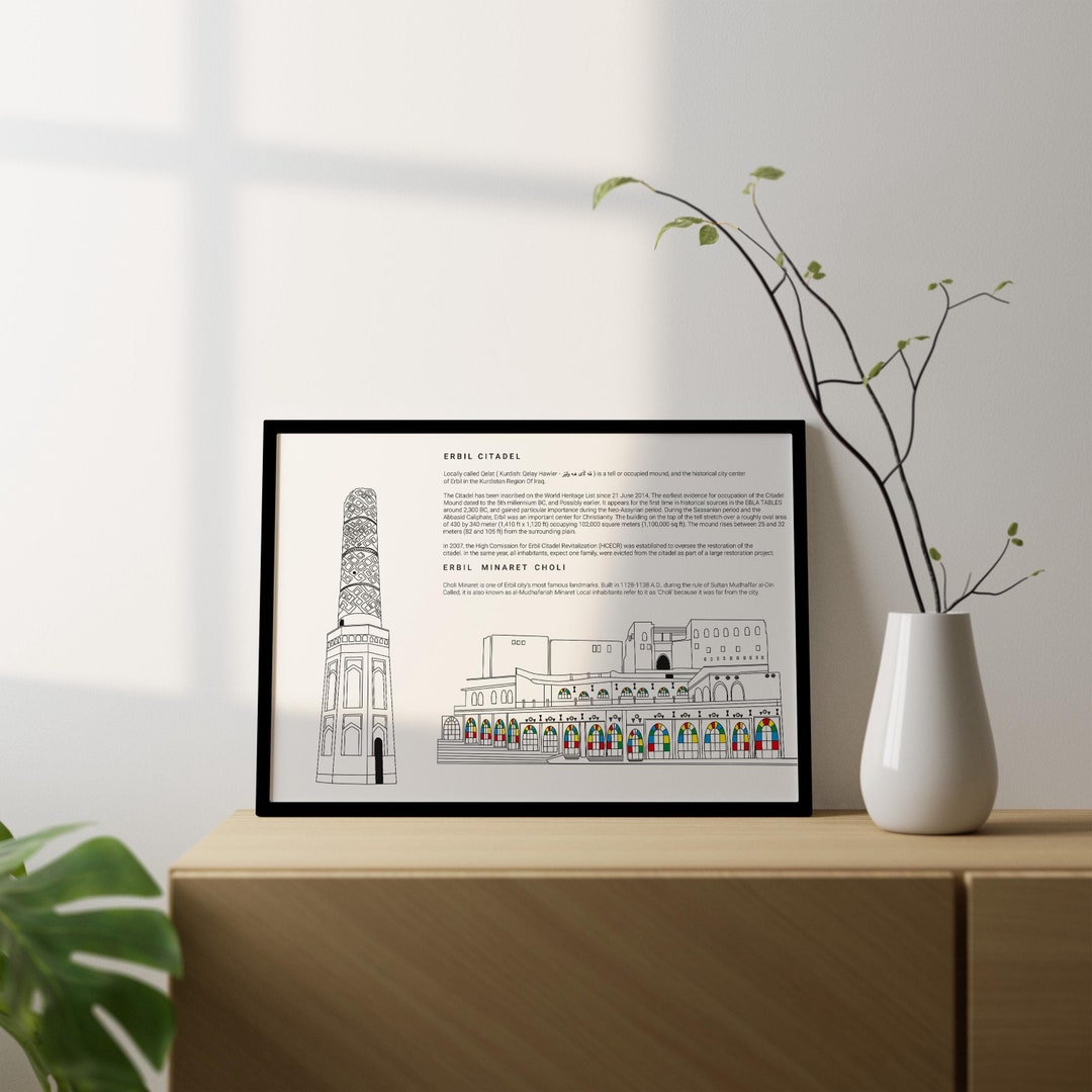 Erbil Citadel & Erbil Minaret Choli Combination History Story Visit ...