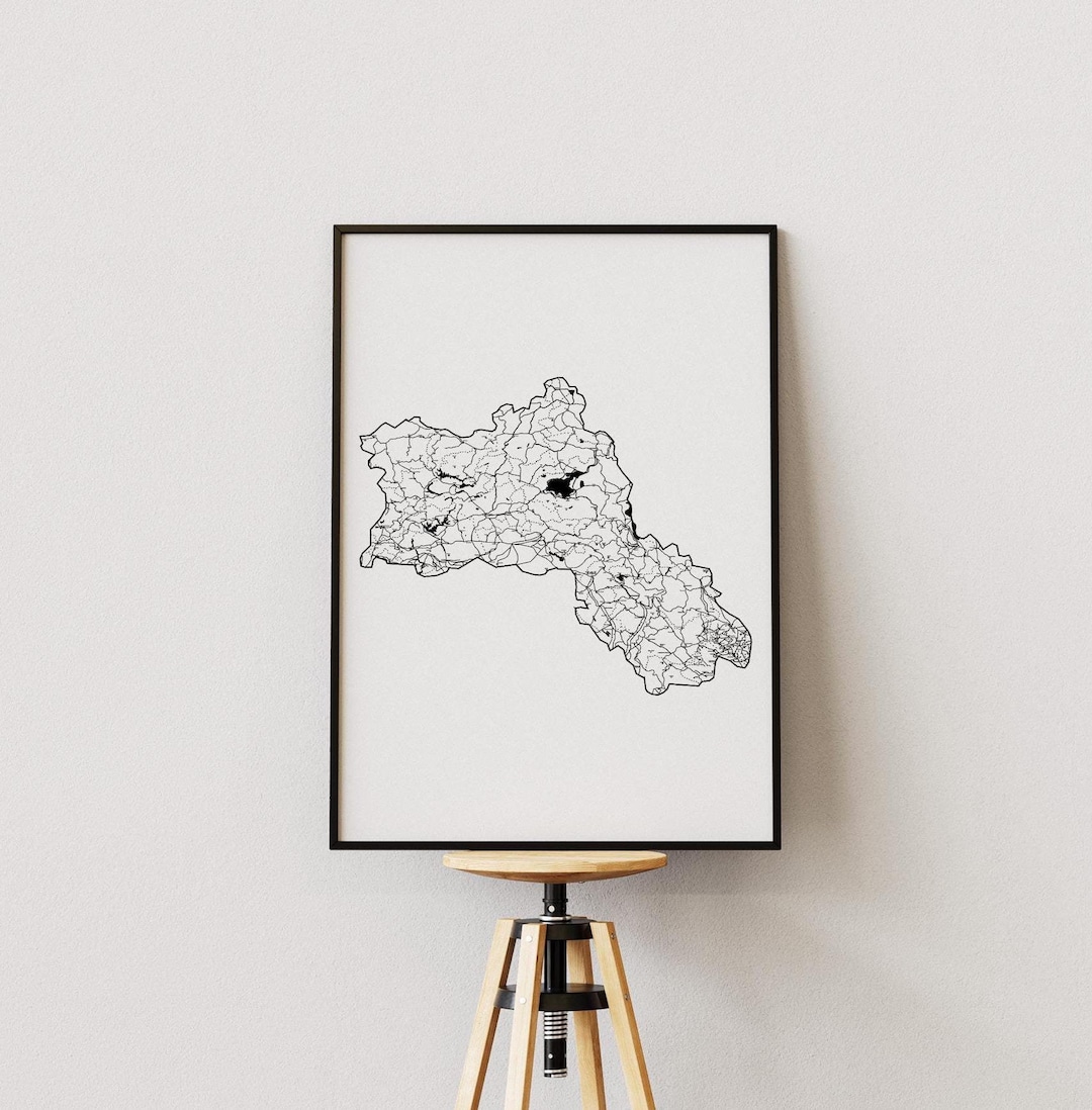 Ancient Kurdistan Map, Country Map, Kurd, Kurdish, Kurdi, Wall Art Map ...