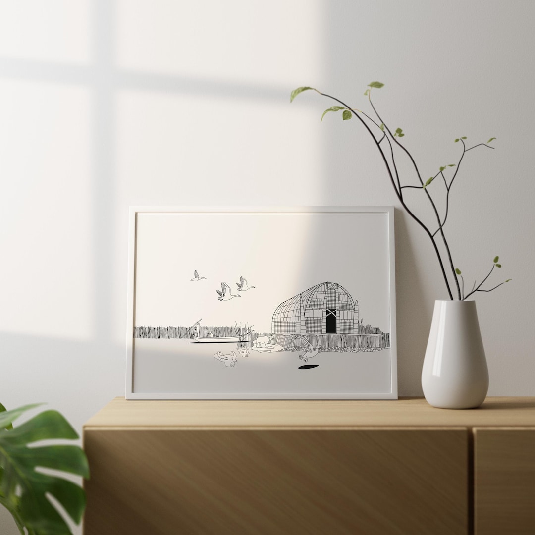 Iraq Marshes 50,000 IQD Symbol Picture أهوار العراق Iraqi Art Iraq ...