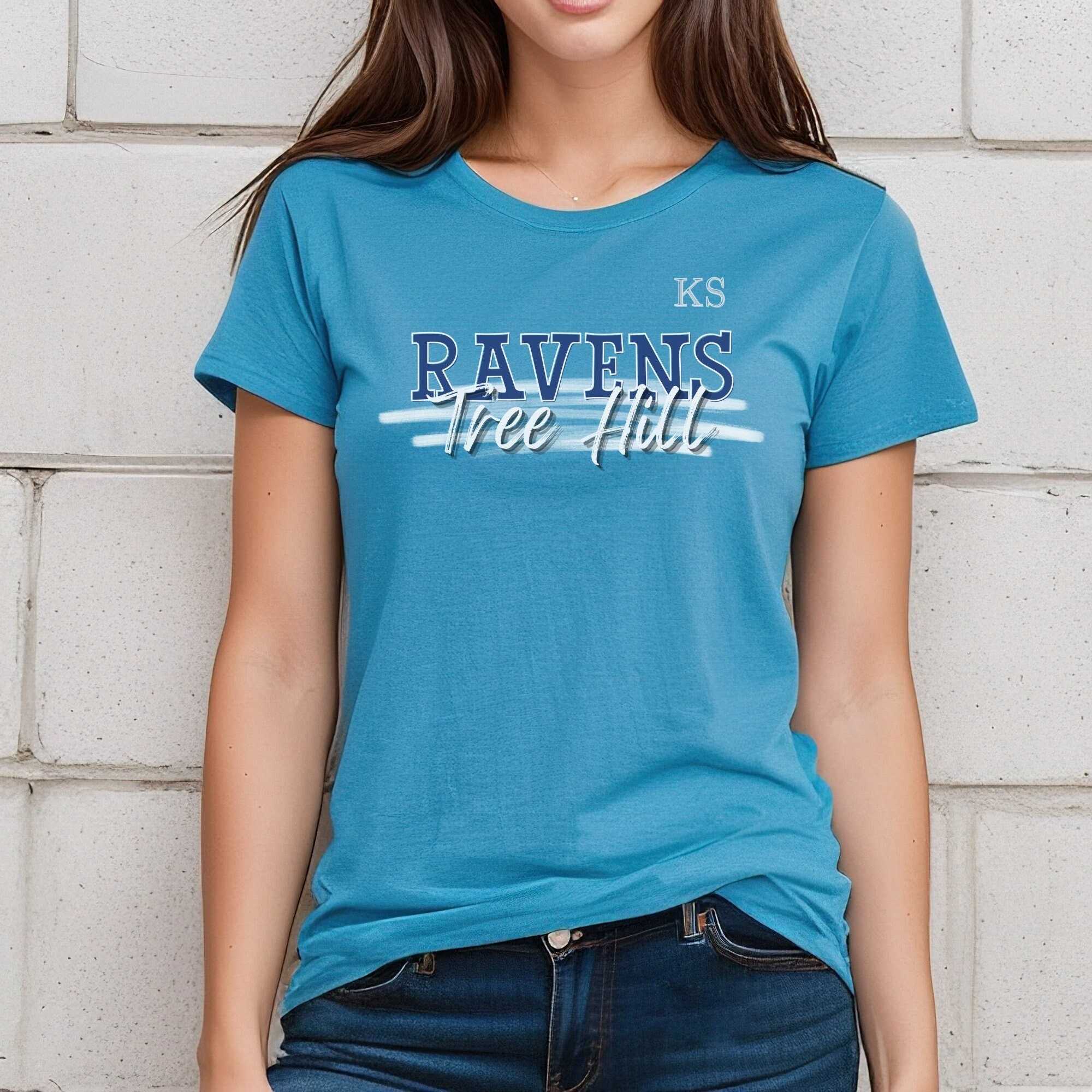 Tree Hill Ravens Shirt With KS for Keith Scott One Tree Hill - Etsy