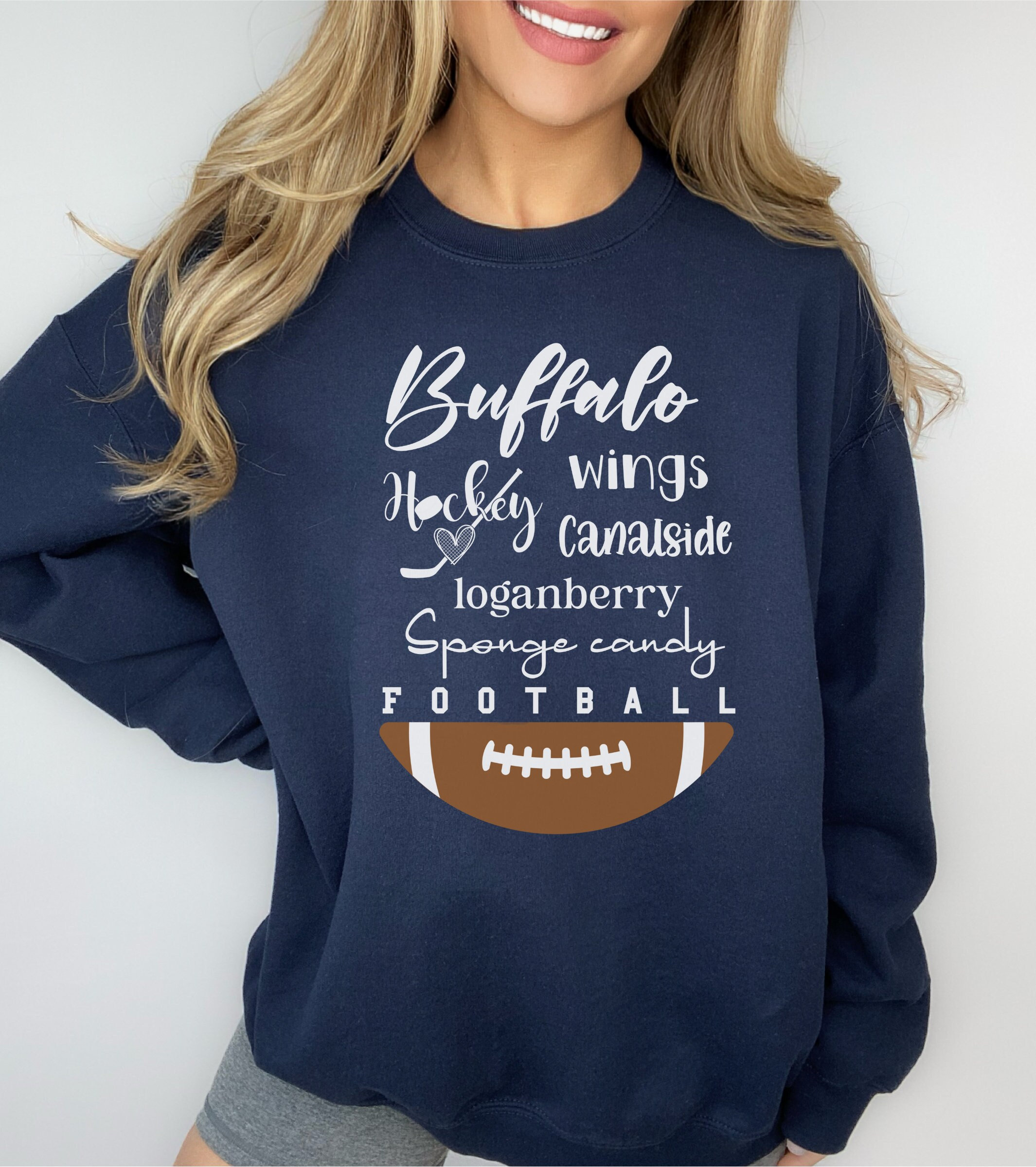 Buffalo Sweatshirt - Buffalo Football - Buffalo, NY Apparel - Buffalo ...