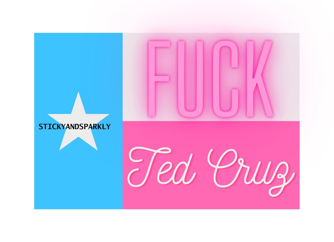 Texas Flag Ted Cruz PNG - Etsy