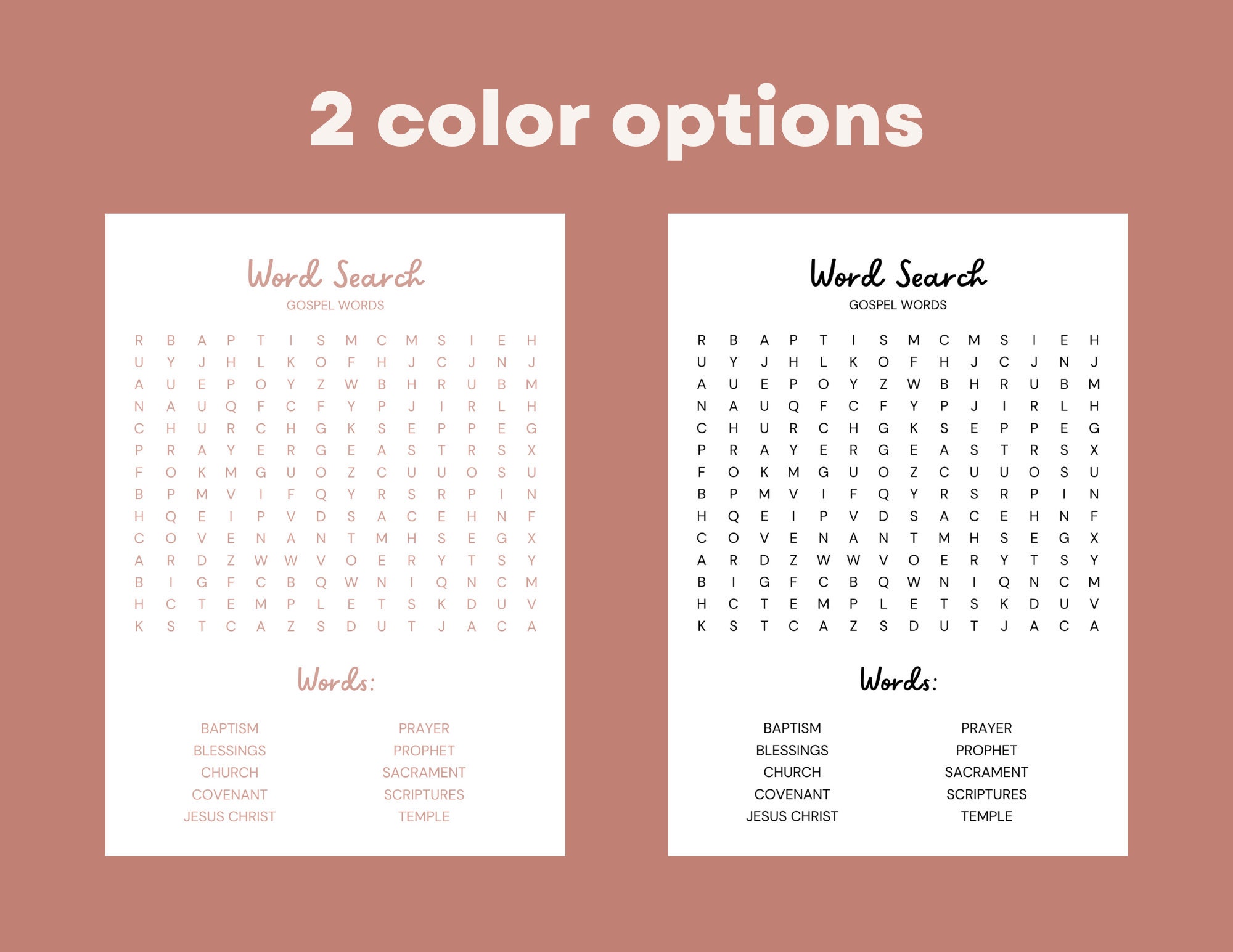 LDS Kids Activity Book Printable 15 Pages - Etsy Australia