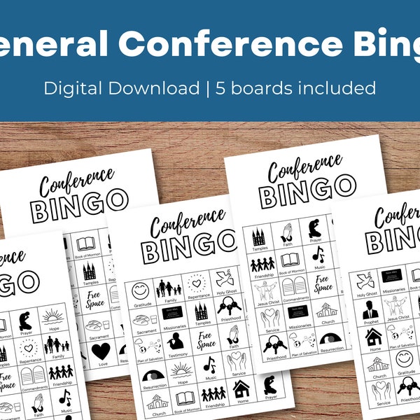 Conference Bingo - Etsy
